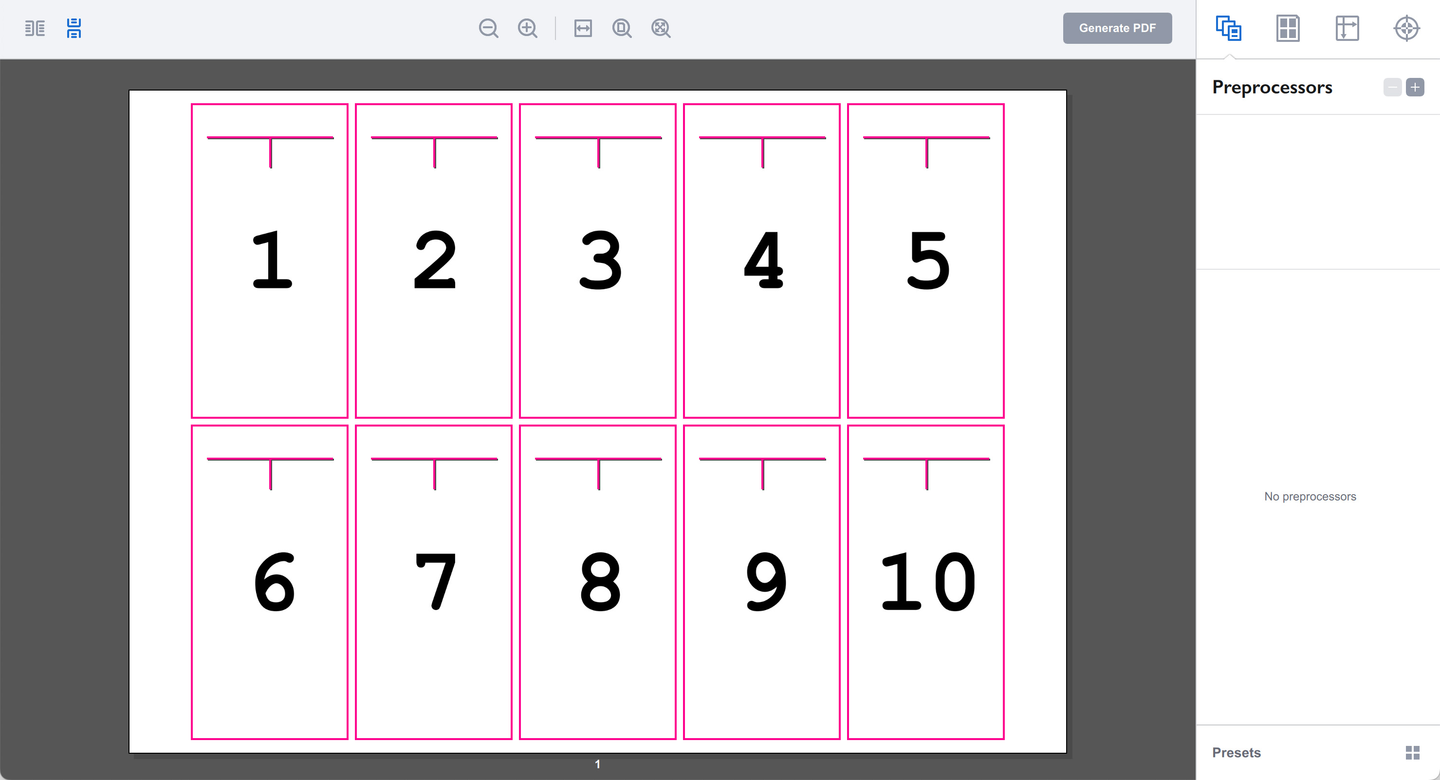 Preprocessors in Imposition Wizard